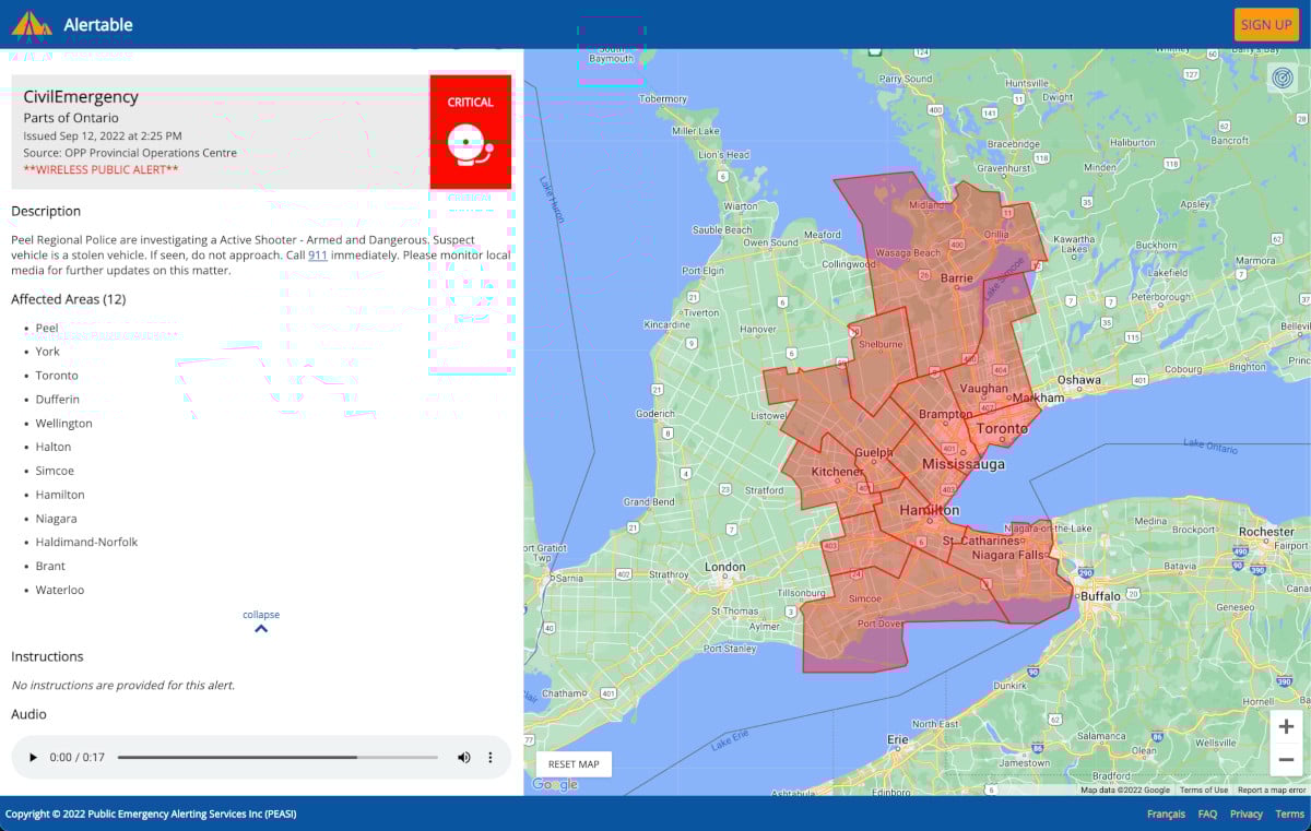 FREE alert templates for law enforcement emergencies