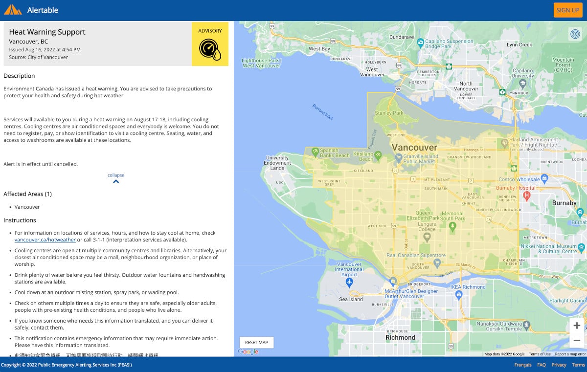 FREE alert templates for severe weather