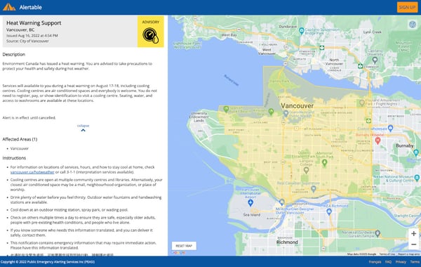 FREE alert templates for severe weather