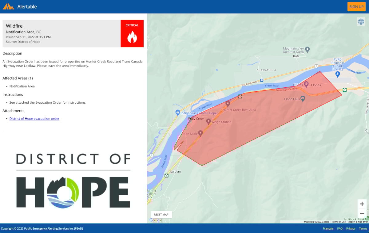 FREE alert templates for fires