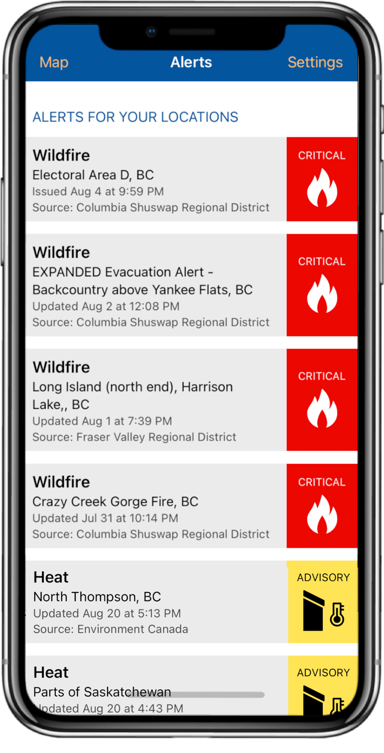 Do the recent wildfires in Canada and US hit home for you?