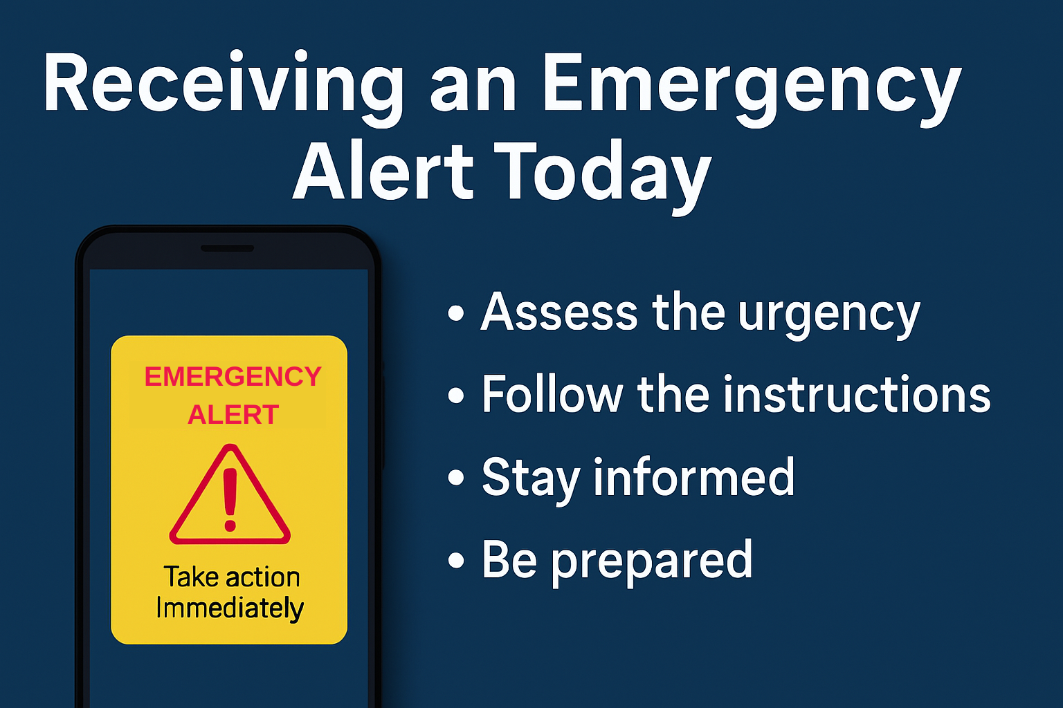 Emergency Alert Today | How to Respond and Stay Safe | PEASI